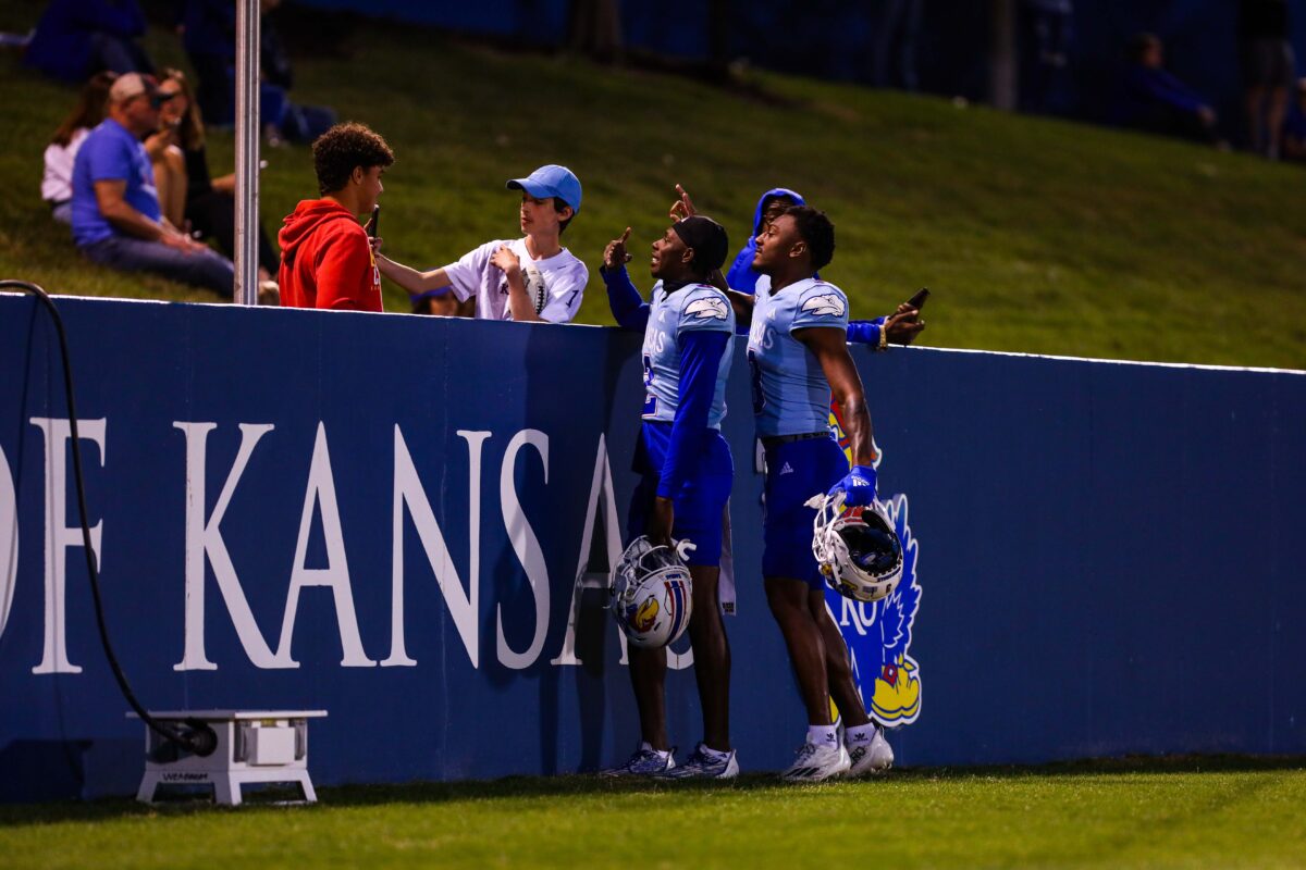 Photo Gallery: KU football hosts Spring Showcase at Rock Chalk Park ...